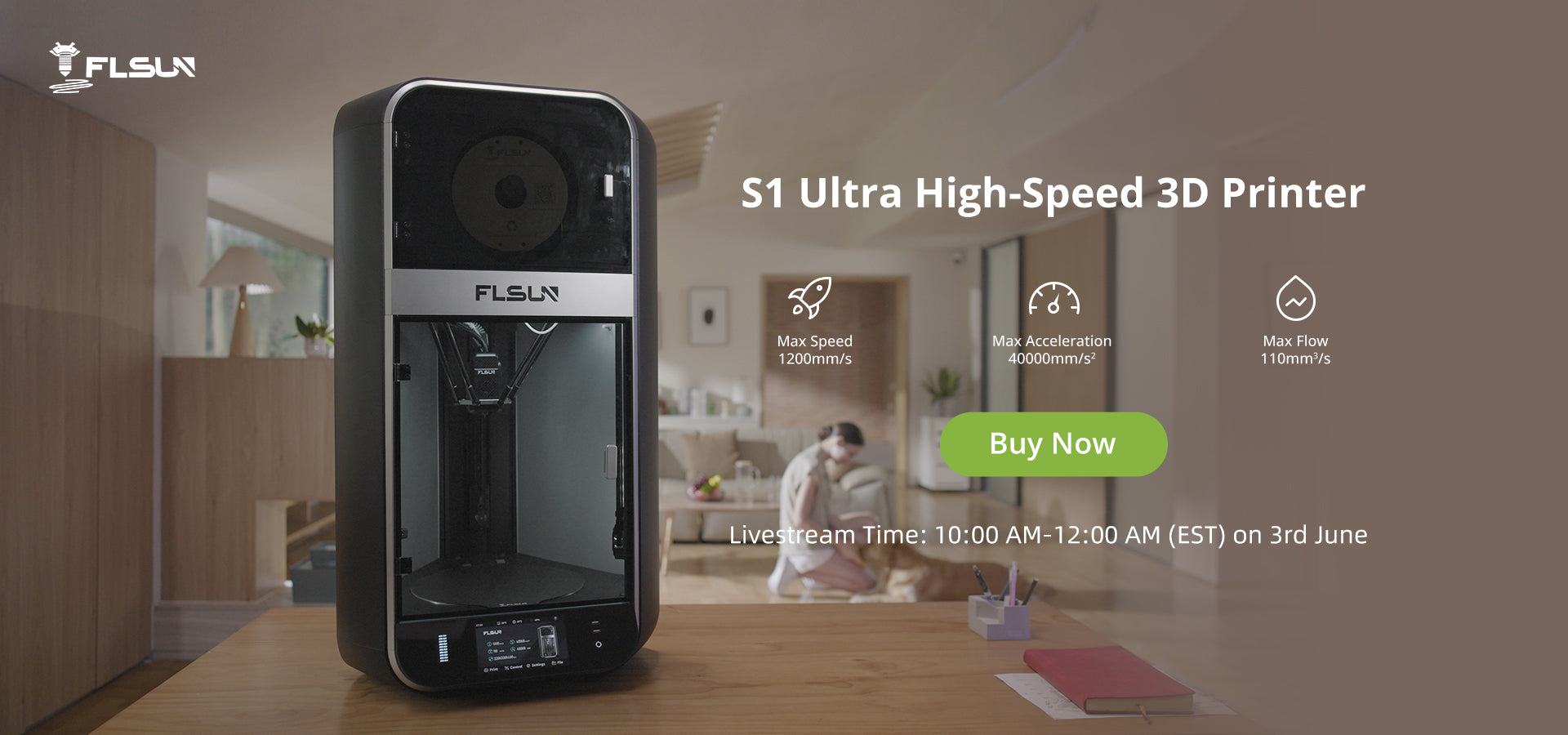 Flsun S1 Live Launch Event：Exploring a New Era of Ultra-Fast and Large ...